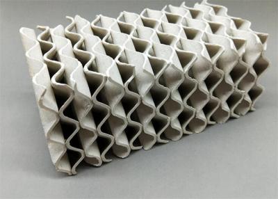 China 700m2/M3 Flux Big Ceramic Packing Material 72% Voidage Ratio for sale