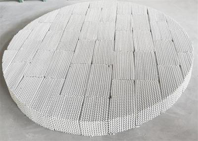 China Alkali Resistant Ceramic Structured Packing for sale