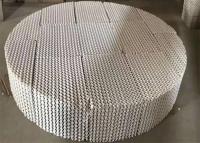 China Corrugated Ceramic Structured Packing Rust Resistant Low Pressure Drop for sale