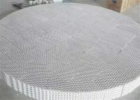 China 450Y Ceramic Structured Packing 520kg/M3 Distillation Column Structured Packing for sale