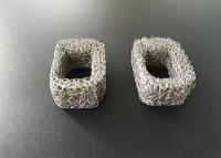 China Soft Monel Knitted Filter Wire Mesh Single Strand Double Round for sale