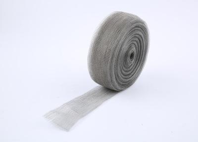 China SS304 304L 321 Knitted Wire Mesh DP HR HP For Foam Catching Foam Breaking for sale