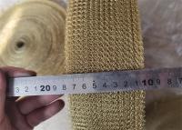 China Heat Resistant Knitted Brass Filter Mesh For Demister Pads for sale