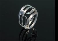China Super Mini Random And Structured Packing Flat Ring High Flux 0.3mm To 1mm for sale