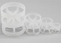 China PVDF RPP Plastic Pall Ring Packing High Mass Transfer Velocity 16mm-80mm PVC Pall Ring for sale