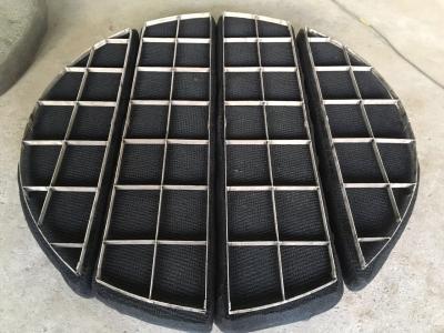 China Titanium Mesh Pad Demister Lightweight Heat Resistant 150mm-6000mm for sale
