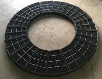 China Titanium Mesh Pad Demister Lightweight Heat Resistant 150mm-6000mm for sale