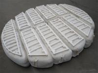 China PTFE Wire Mesh Demister Pad 50mm-500mm For Oil Refining Petrochemical for sale