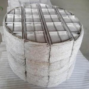 China Fiber Glass Wire Mesh Mist Eliminator 0.28mm Wire High Permeable for sale