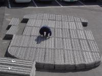 China 150mm 6000mm Wire Mesh Demister Pad 2205 Duplex Stainless Steel Demister Mat for sale
