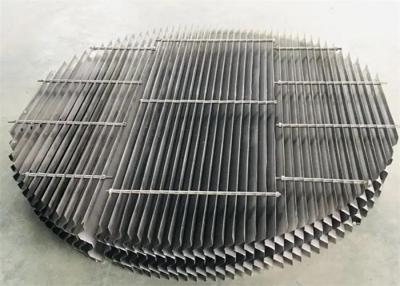China Oil Vane Type Mist Eliminator X Pack 250mm High Pick Up Liquid for sale