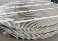 China 3540mm Vane PP Mist Eliminator 170mm High 3 Units Round C Type Without Hook for sale