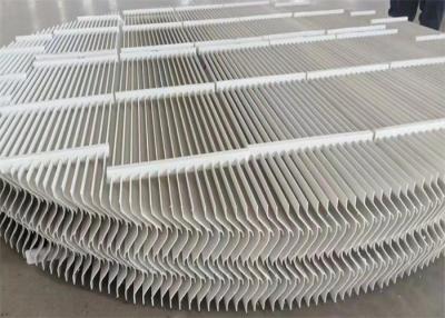 China 3540mm Vane PP Mist Eliminator 170mm High 3 Units Round C Type Without Hook for sale