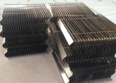 China 300mm Vane Type Mist Eliminator SS304 Spacer Ribs Chevron Demister Mesh for sale