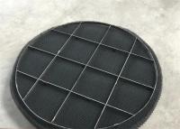 China Light Weight Titanium Mesh Mist Eliminator Anti Corrosive Black Color for sale