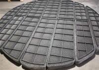 China Absorption Tower Wire Mesh Mist Eliminator 11000mm Round 250mm High for sale