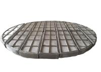 China Round SS316 Wire Mesh Demister Pad 1400mm 3 Sections Anti Corrosive for sale