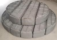 China Round SS316 Wire Mesh Demister Pad 1400mm 3 Sections Anti Corrosive for sale