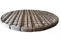China SAF 2205 Wire Mesh Demister Pad 100Mm 144 Kg/M3 Round 98% Filtering for sale