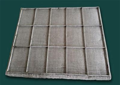 China 0.15mm Bracket Knitmesh Demister 80mm High Oil Gas Separator for sale