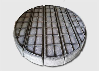 China 1400mm Round Mesh Pad Mist Eliminator For Wet Scrubber OEM for sale