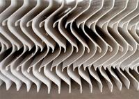 China Vane Plate Wire Mesh Mist Eliminator ISO9001 With Custom Hooks Frames for sale