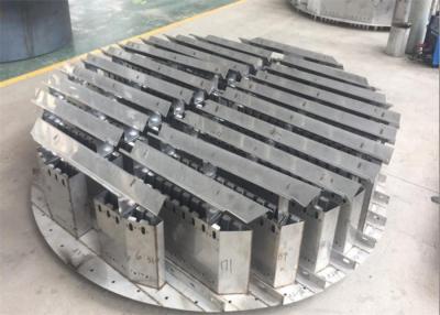 China 1200mm Liquid Collector In Distillation Column Customized 304 Stainless Steel for sale