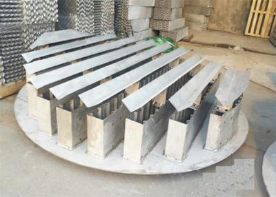 China 500mm Packed Tower Internals Distillation Tower Random Packing Support Plate SS304 for sale