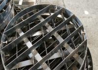 China 3mm Structured Packing Support Grid 50mm-60mm High Low Pressure Drop for sale