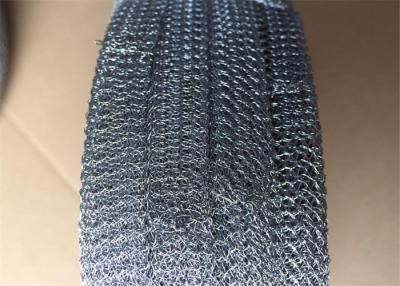 China Crimped Flat Knitted Wire Mesh Monel 400 Wire Mesh Silver White For Oil Gas Separation for sale