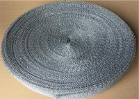China Crimped Flat Knitted Wire Mesh Monel 400 Wire Mesh Silver White For Oil Gas Separation for sale