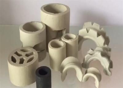 China Berl Ceramic Random Packing 0.5mm-30mm Ceramic Saddle Packing for sale