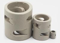 China Light Grey Ceramic Tower Packing OEM ODM High Mechanical Strength for sale