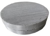China Corrugated 350Y Metal Structured Packing Desorption Metal Tower Packing for sale