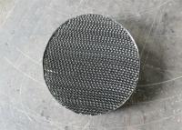 China Perforated Plate Copper Structured Packing 125X 350Y For Scrubbing Stripping for sale