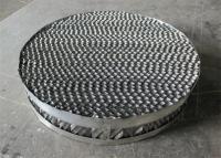 China Ss316 Metal Structured Packing With Wall Flow Ring Perforated Plate for sale