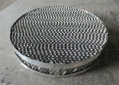 China Ss316 Metal Structured Packing With Wall Flow Ring Perforated Plate for sale