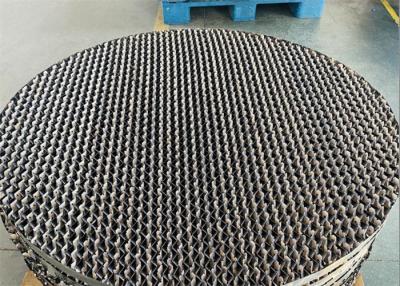 China Knitted Wire Mesh Structured Packing 250Y 350Y 450Y For Distillation Tower for sale