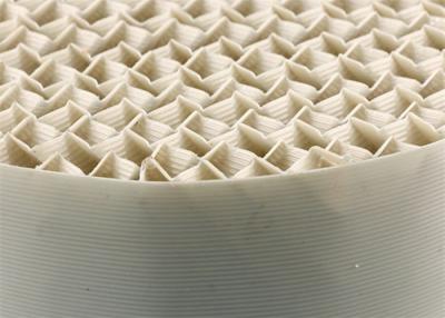 China Plastic Gauze Corrugated Structured Packing RPP PVDF CPVC High Gas Content for sale