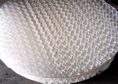 China 350Y Plastic Structured Column Packing ISO9001 Low Packing Density for sale