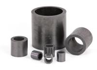 China 80mm Carbon Raschig Ring with High Hydrofluoric Acid Resistance Random Tower Packing for sale