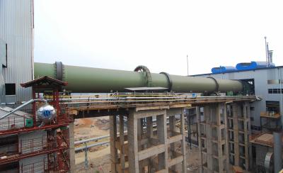 China 1000℃ Rated Temperature Rotary Kiln with 0.5-5 Rpm Rotation Speed and Screw Feeder for Industrial Processing for sale