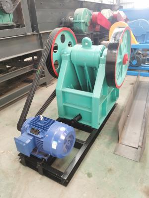 China Electric Motor Drive Jaw Cone Crusher with 10-800T/h Feeding Capacity 0-400mm Feed Size and Wear-resistant Jaw Plate for Industrial Crushing for sale