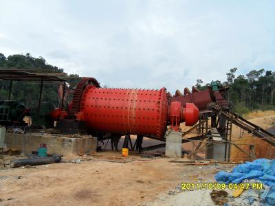 China Dry Ball Mill with 0.6 to 3.2 Meters Cylinder Diameter for Dry Grinding Method and 0.5-500 Tons Per Hour Capacity for sale