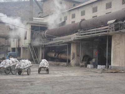 China Steel Rotary Kiln with 5.5 Meters Diameter and 4% Tilt for Cement Manufacturing and Mineral Processing at 1000℃ Rated Temperature for sale