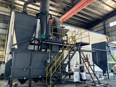 China Advanced Fluidized Bed Roaster for 5mm Gold Concentrate with Integrated Dust Removal for sale