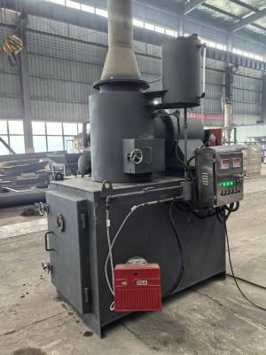 China Industrial Smokeless Incinerator with 800°C to 1200°C Operating Temperature, PLC Control System, and Electric Power Source for sale