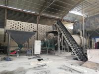 China Electric Motor Powered Three Cylinder Dryer with 2.7m Inside Diameter for Moisture Reduction from 50-60% to 10-15% for sale
