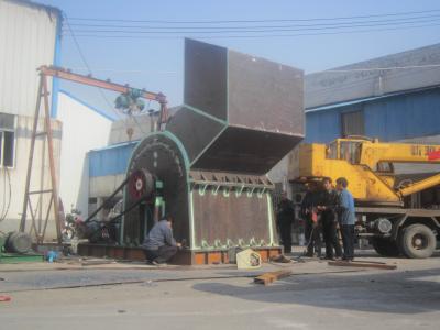 China 15 KW Power Industrial Crusher with High Manganese Steel Hammer Head and 10-800T/h Feeding Capacity for sale