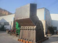 China High Manganese Steel Heavy Hammer Crusher with ≤25mm Discharging Size and Stationary Or Mobile Installation for sale